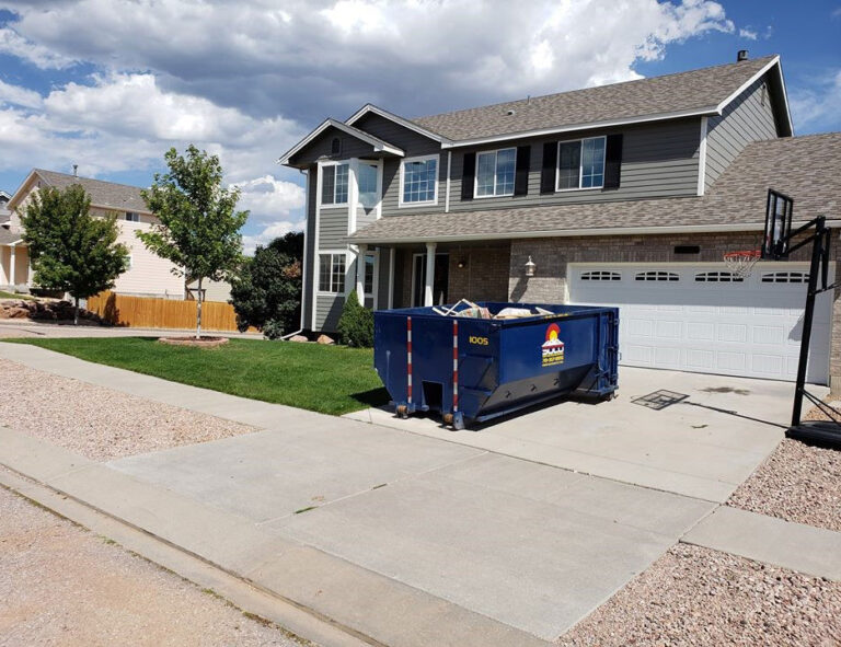 Residential Dumpster Rental Colorado Springs - Roll Away Dumpster